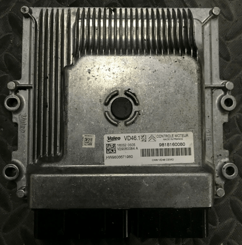 Valeo Engine ECU, Citroen DS3, VD46.1, V29080084A, V29080084 A ...
